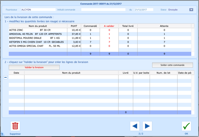 Les commandes — Wiki Bourgelat